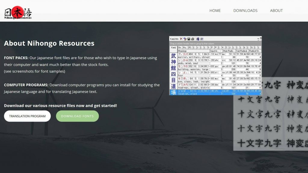 Nihongo Resources Fonts – Kaydev Media Productions